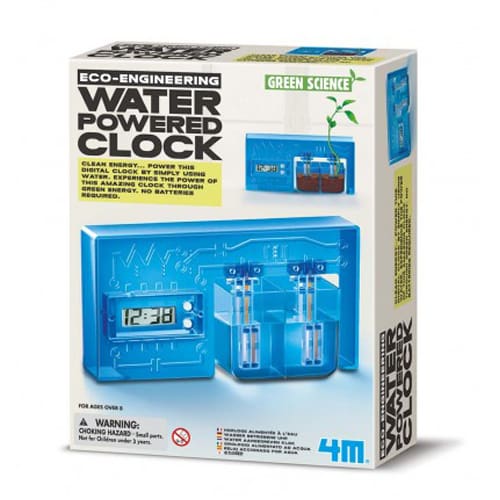 Green Science - Water Powered Clock - Smart Home - Zatu Home