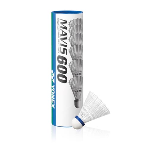 Yonex Mavis 600 Shuttles (Tube of 6): Yellow - Smart Home - Zatu Home