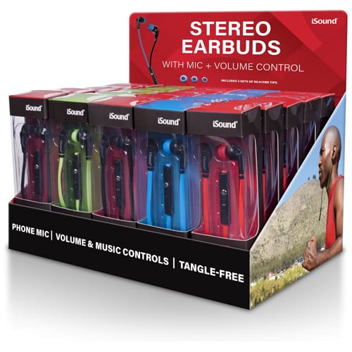 iSound Wired EM-55 Earbuds - Assorted (One Supplied) - Smart Home ...